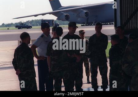 Brig. GEN. Michael Moffitt, Director of Logistics for the Air Mobility ...