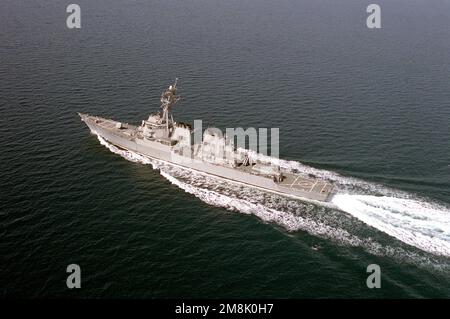 An aerial view of Battle Group 94 underway near Australia. The nuclear ...