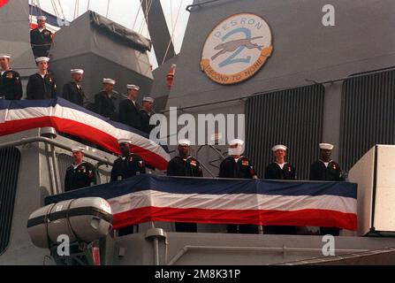 DESTROYER SQUADRON 7 LOGO Stock Photo - Alamy