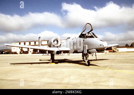 An air-to-air right side view of a Medium Attack Squadron 95 (VA-95) A ...