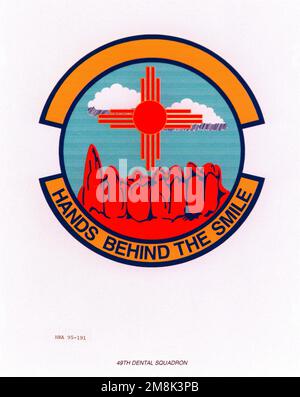 Air Force Organizational Emblem: 49th Comptroller Squadron, Air Combat ...