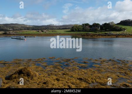 Coastal Inlet at Croig, Isle of Mull, Scotland, UK Stock Photo - Alamy