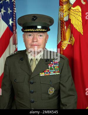 Official Portrait Retired Commandant Of The Marine Corps Gen Alfred M