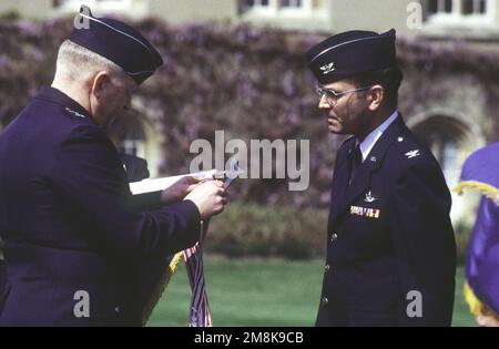 MAJ. GEN. James G. Andrus, Third Air Force Commander, thanks the 774th ...