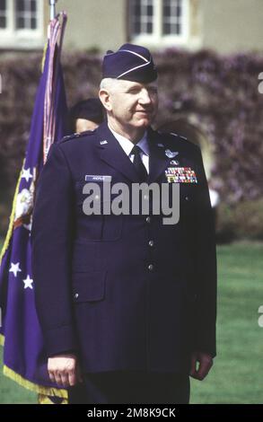 MAJ. GEN. James G. Andrus, Third Air Force Commander, thanks the 774th ...