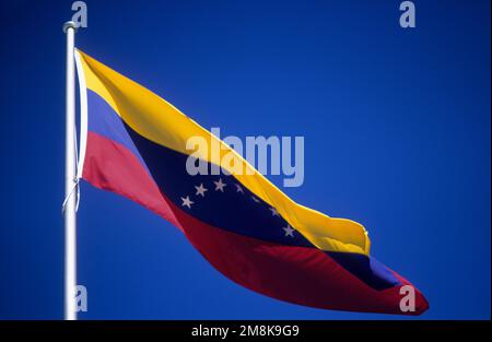 National flag/colours of Venezuela Stock Photo - Alamy