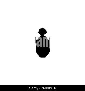 Goblin icon. Simple style cartoon poster background symbol. Goblin ...