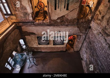 Istanbul, Turkey - January, 2023: (Halic Sanat) Halic Art Gallery ...