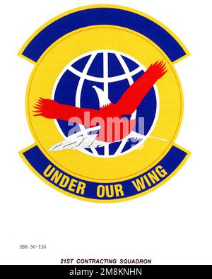 AIR FORCE ORGANIZATIONAL EMBLEM 21st Comptroller Squadron Exact Date ...