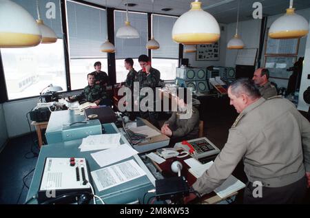 The 235th Air Traffic Control Squadron at their Assumption of Command ...