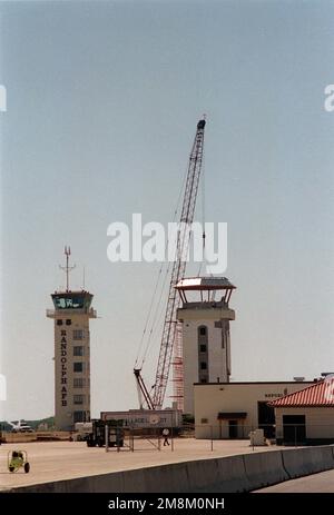 The new east control tower at Randolph Air Force Base which commenced ...