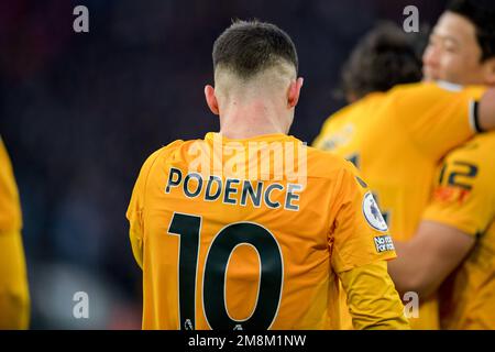 Wolverhampton, UK. 14th Jan, 2023. Daniel Podence #10 of Wolverhampton ...