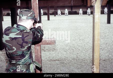 SRA Eric Ellis of the 48th Security Police Squadron, RAF Lakenheath, UK ...