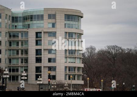 A view of 101 Constitution Ave. NW is seen where President Biden’s ...