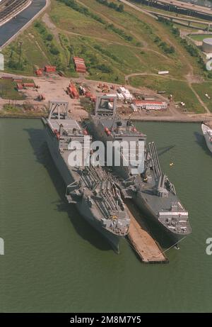 Aerial view of the Shugart-Gordon Military Operation in Urban Terrain ...