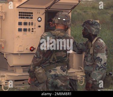 During a simulated tactical scenario, PFC John P. Peart, HHB 1ST of the ...