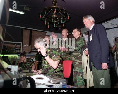 US Navy Admiral T. Joseph Lopez, Allied Forces Southern Europe, United ...