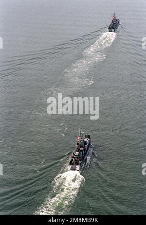 Coastal patrol craft USS CHINOOK (PC-9) U.S. Navy Stock Photo - Alamy