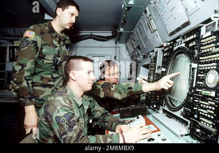 Air Traffic Controllers During NATO Tiger Meet. Air Traffic Controllers ...