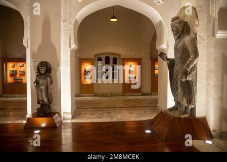 Hall of Peshawar Museum, Peshawar, Pakistan Stock Photo - Alamy