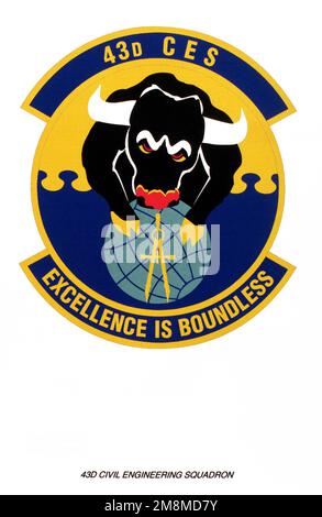 Air Force Organizational Emblem: 43rd Aeromedical Evacuation Squadron ...