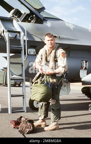 United States Air Force Lt. Col. Mark C. McGeehan, co-pilot on the ...