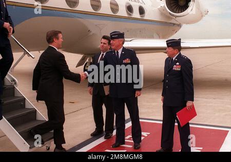 General Billy Boles, Commander Air Education and Training Command ...