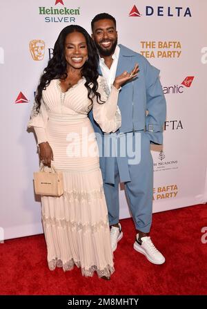 LOS ANGELES - JAN 8: Etienne Maurice, Sheryl Lee Ralph, Vincent Hughes ...