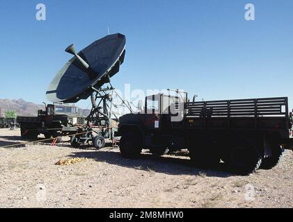 A fully operational Ground Mobile Forces Satellite Terminal (GMF ...