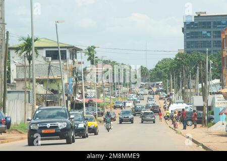 view from Yaounde, Cameroon Stock Photo - Alamy