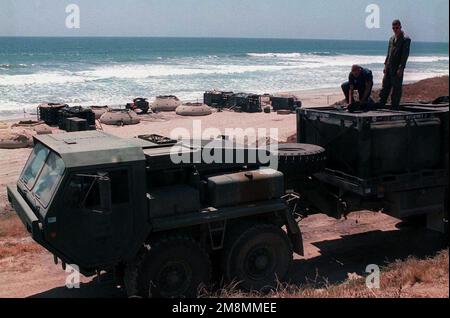 The MK48 Logistics Vehicle System Stock Photo - Alamy