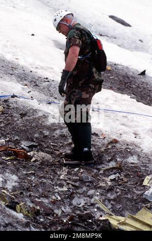 Air Force BGEN Donald A. Streater, A-10 recovery operations commander ...