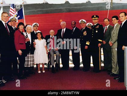 US Navy Ship Sponsor, Mrs. Jane Lewis Sale Henley, descendant of ...