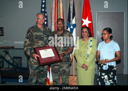 LTG Thomas A. Schwartz (left), Commanding General of III Corps and Fort ...