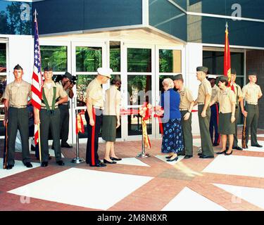 The Commandant of the Marine Corps, General Charles C. Krulak ...
