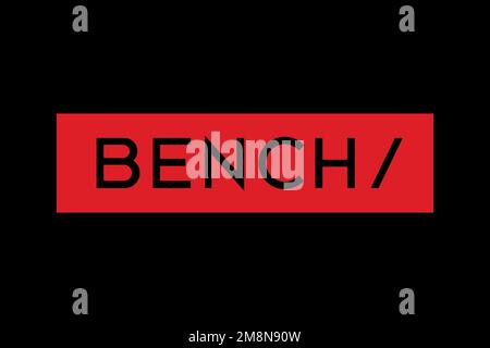 Bench Philippine clothing brand, Logo, White background Stock Photo - Alamy