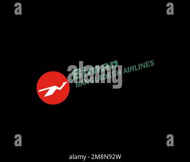 Biman Bangladesh Airline, rotated logo, white background Stock Photo ...
