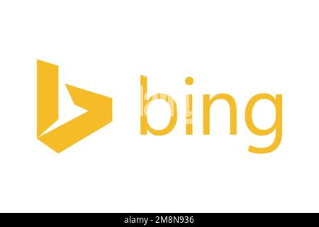 Bing Maps, Logo, White background Stock Photo - Alamy