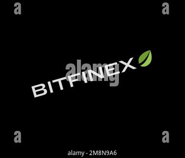 Bitfinex, Logo, Black background Stock Photo - Alamy