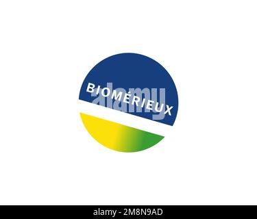 BioMerieux, rotated logo, white background Stock Photo - Alamy