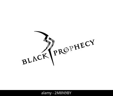 Black Prophecy, Logo, White background Stock Photo - Alamy
