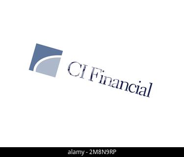 CI Financial, rotated logo, white background Stock Photo - Alamy