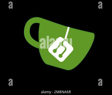 Gitea, Logo, Black background Stock Photo - Alamy