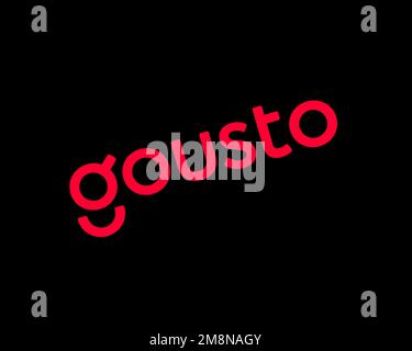 Gousto, Logo, Black background Stock Photo - Alamy