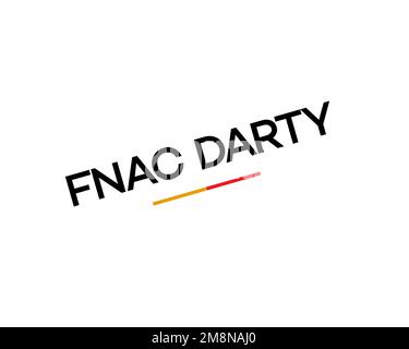 Groupe Fnac Darty, Logo, White Background Stock Photo - Alamy