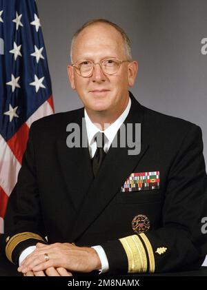 Rear Admiral (upper half) Michael A. McDevitt, USN. Country: Unknown ...