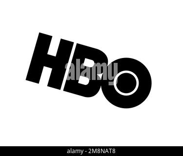 HBO Latin America Group, rotated logo, white background Stock Photo - Alamy
