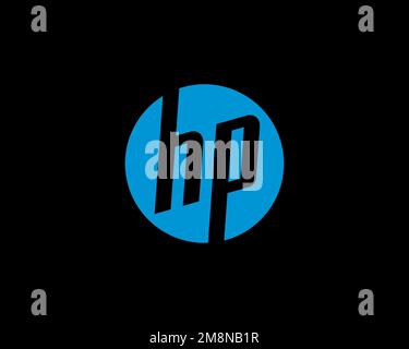 HP Inc. logo, black background Stock Photo - Alamy