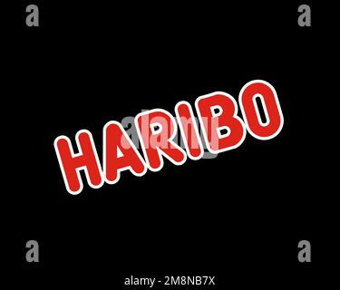 Haribo, Logo, Black background Stock Photo - Alamy