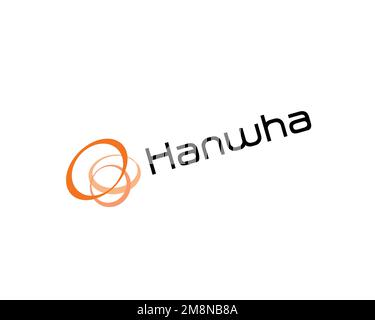 Hanwha Aerospace, Logo, White background Stock Photo - Alamy